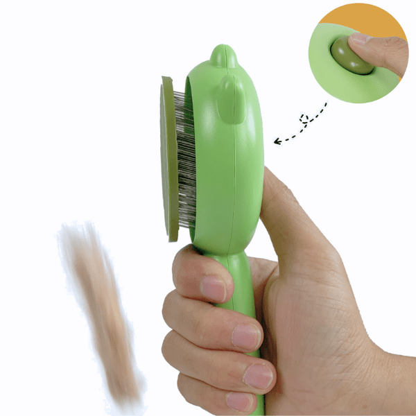 Cattasaurus™ Self-Cleaning Brush